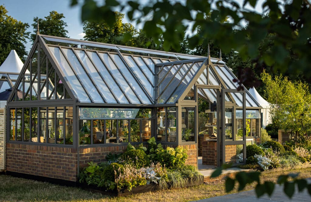 Dwarf Wall Greenhouse with Porch - Cultivar Greenhouses Inc. | USA
