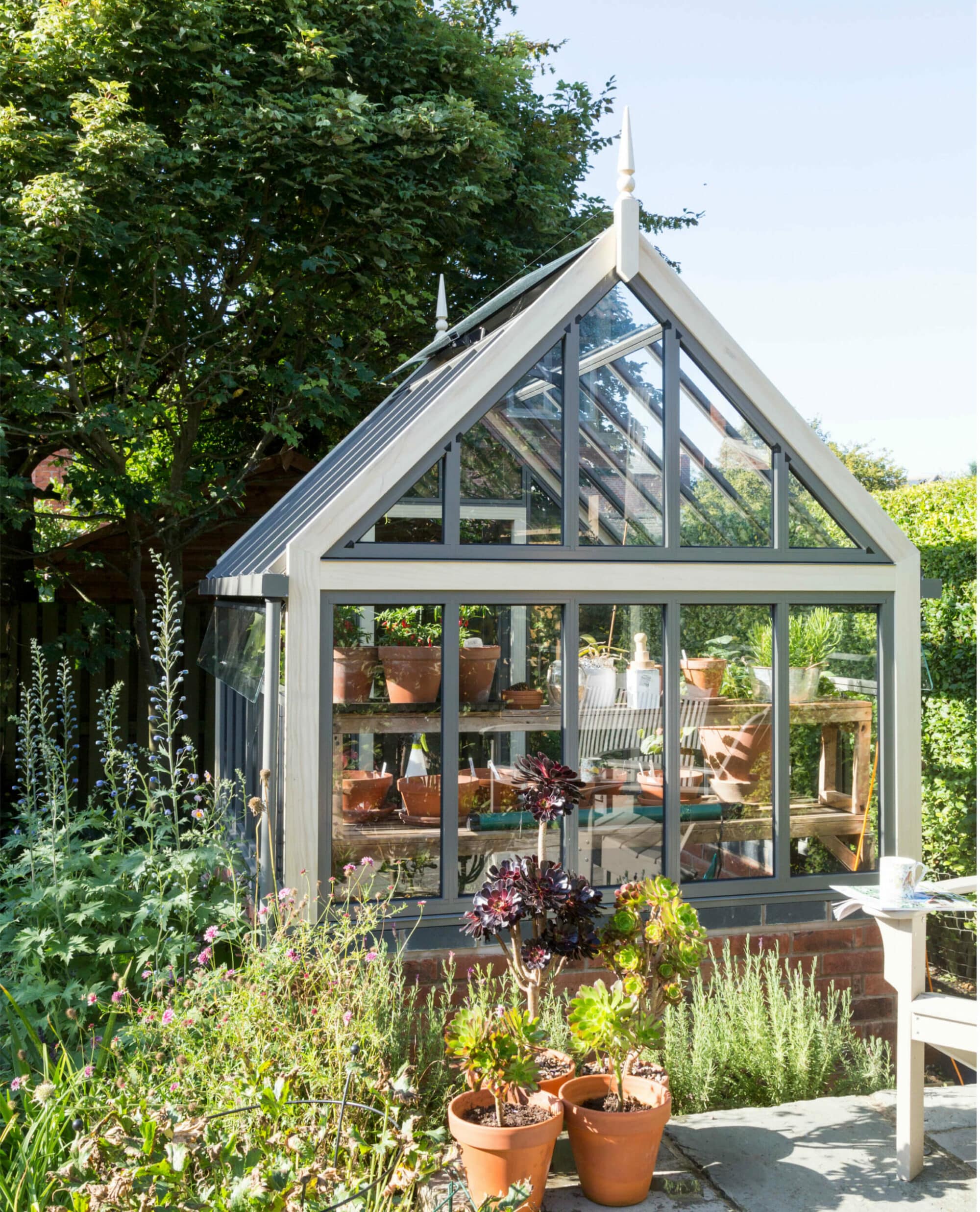 Dwarf Wall Greenhouses | Low Wall Greenhouses | Cultivar UK